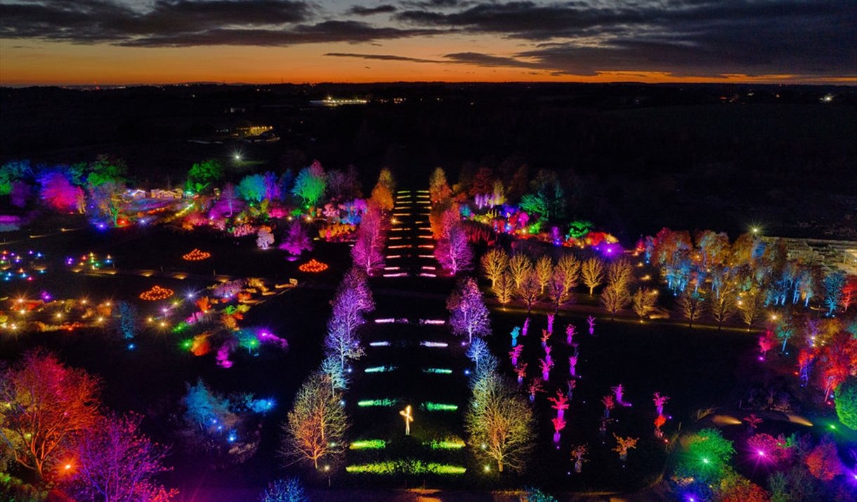 Experience the Magic of RHS Glow 2024 at Hyde Hall 🌟 - iVisit